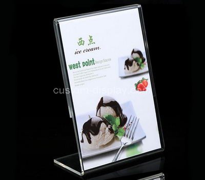 Plexi sign holders, signage holder, clear plastic sign holders