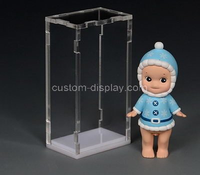 Acrylic display factory customized small figurine display case