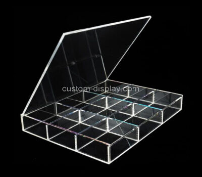 Customized 12 compartment storage box