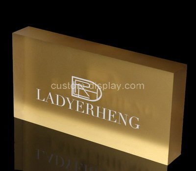 Acrylic display factory customize luicte/ acrylic block sign