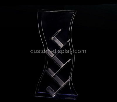 Plexiglass display stand for small items customized by acrylic supplier
