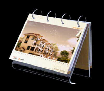 Stand up calendar, acrylic desktop calendar stand