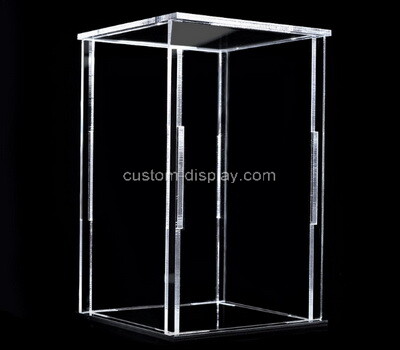 Custom acrylic collapsible display box, plexiglass display case