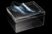 Custom transparent acrylic shoe box with lid, custom perspex box