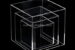 Custom square acrylic lucite display case, plexiglass display case