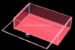 Customize acrylic sliding lid box lucite container plexiglass organizer