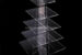 Acrylic manufacturer customize plexiglass cake display tower