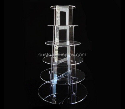 Plexiglass manufacturer customize perspex cake display tower