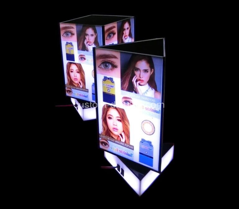 Custom acrylic LED advertising silk screen light box