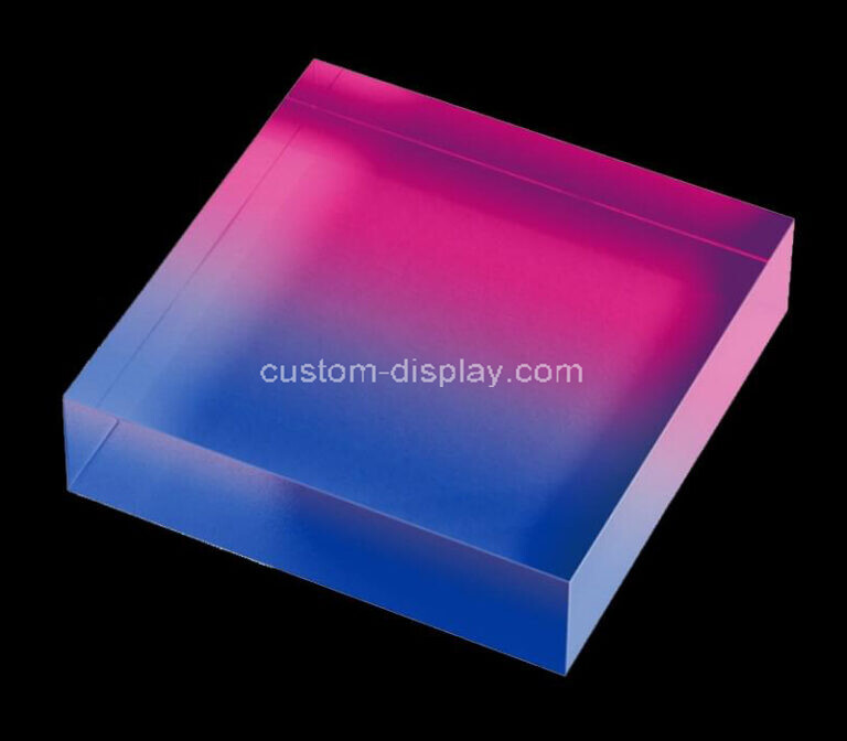 OEM supplier customized acrylic display block sign