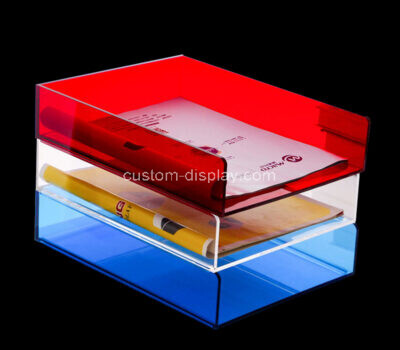 Custom acrylic magazine holder, perspex magazine holder