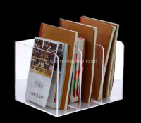 Perspex display supplier custom acrylic notebooks organizer