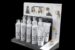 Custom countertop acrylic hair care products display stand