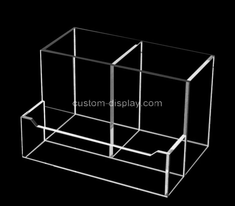 Custom acrylic tabletop flyer holder
