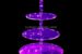 Custom acrylic LED 4-tier pastry tower stand