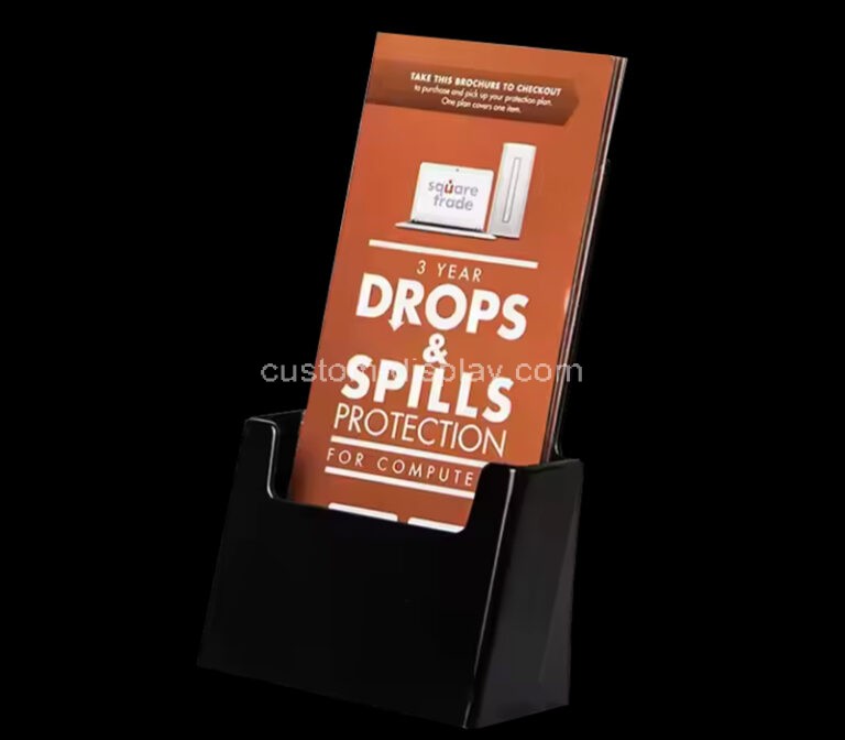 Custom acrylic tabletop file holder