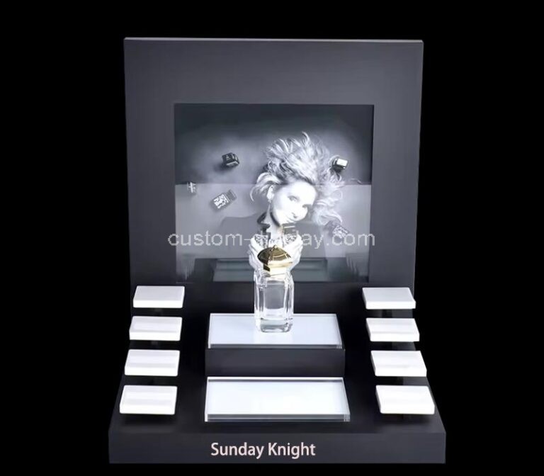 Wholesale custom acrylic perfume LED display props