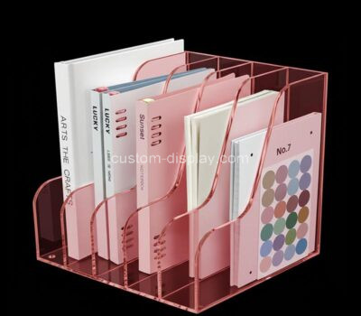 Custom acrylic desktop file sorter holder